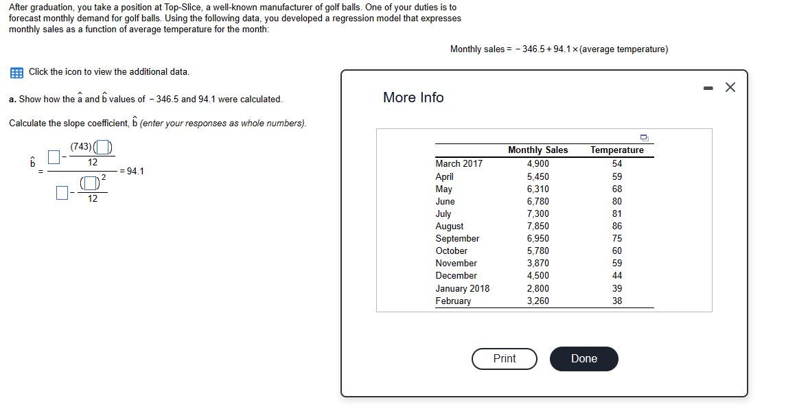 Solved After graduation, you take a position at Top-Slice, a | Chegg.com