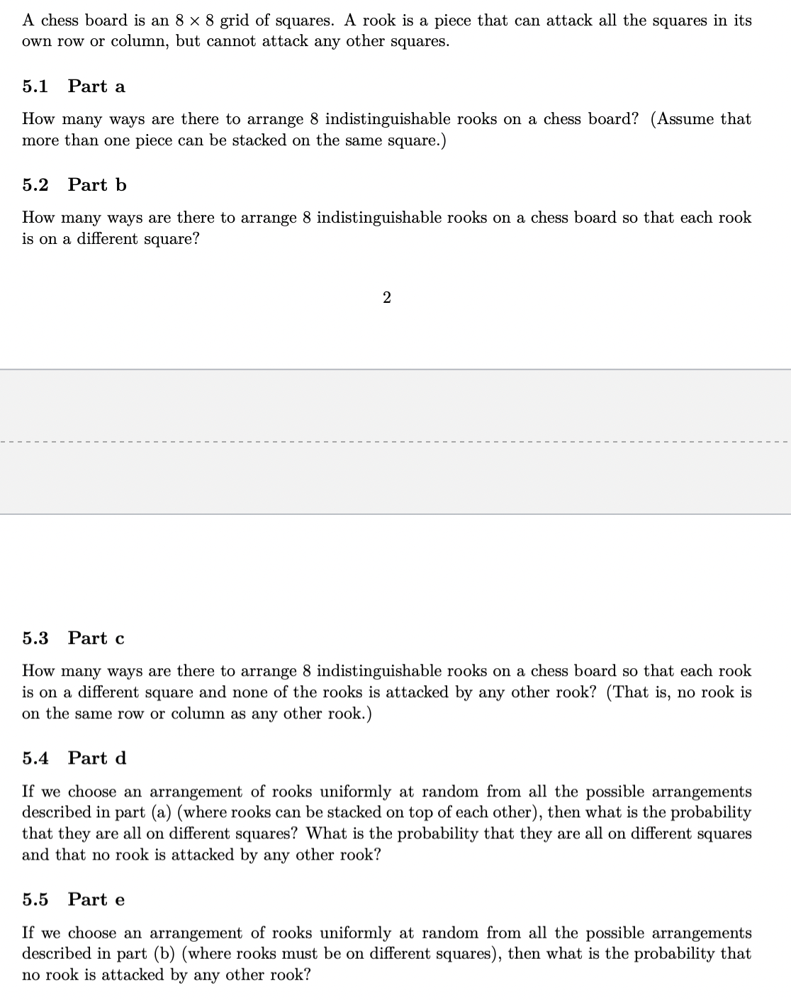 Solved A chess board is an 8×8 ﻿grid of squares. A rook is a | Chegg.com