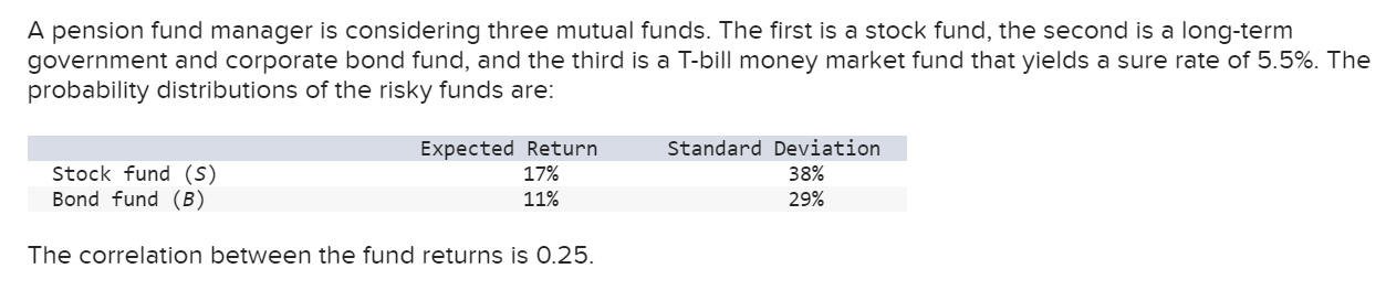 Solved 1. What is the expected return and standard deviation | Chegg.com