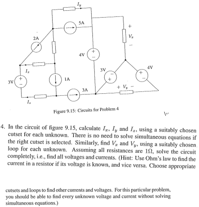 Solved Figure 9.15: Circuits tor Propuen « 4. In the circuit | Chegg.com