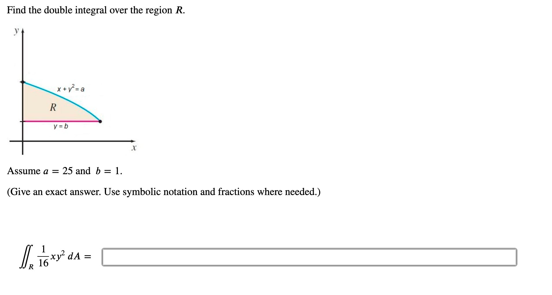 Solved Find the double integral over the region R. Assume | Chegg.com
