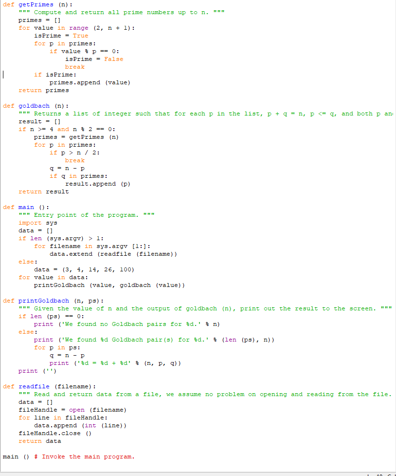 IV. Programming You need to implement a program to | Chegg.com