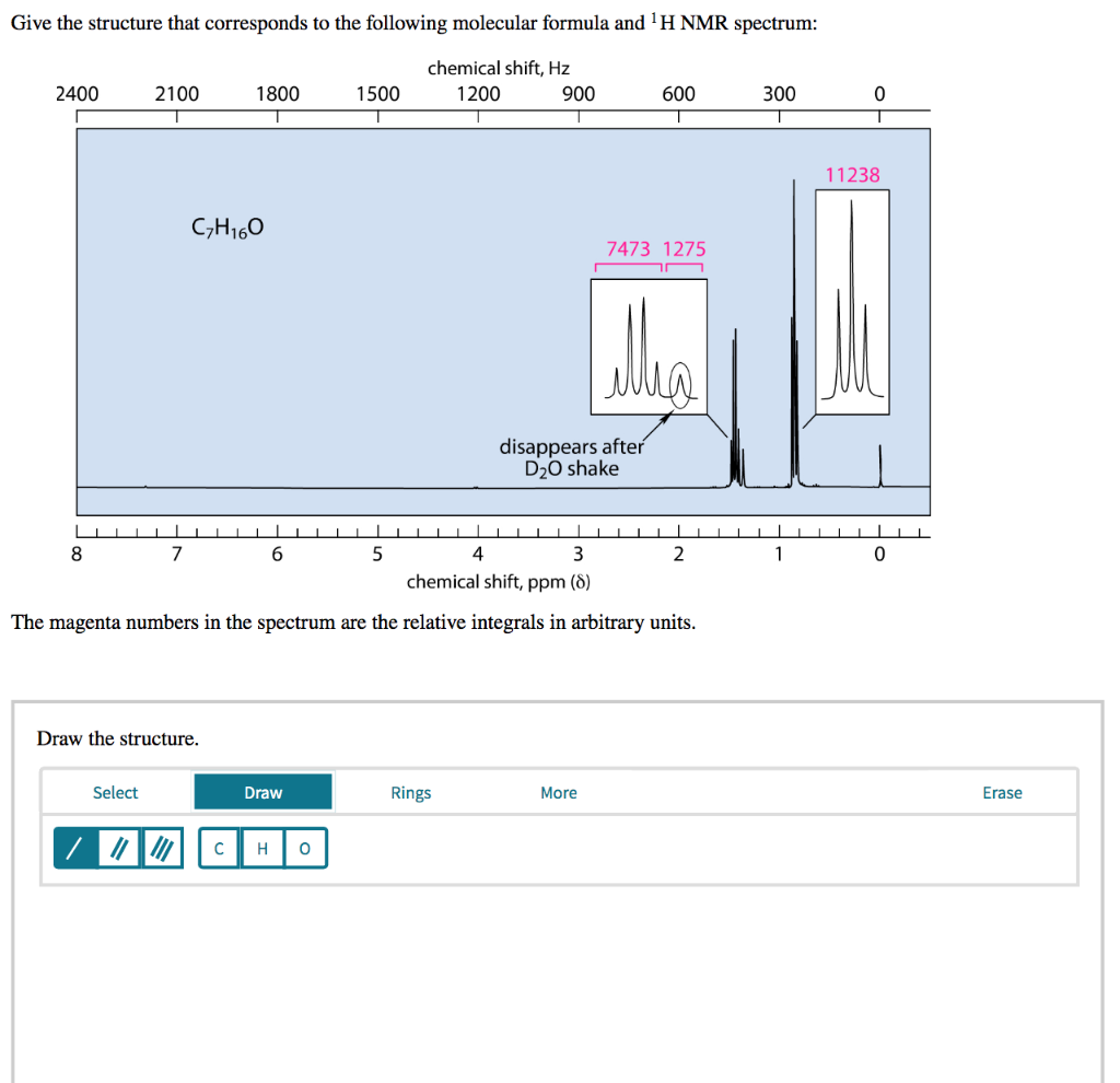 Solved Give the structure that corresponds to the following | Chegg.com