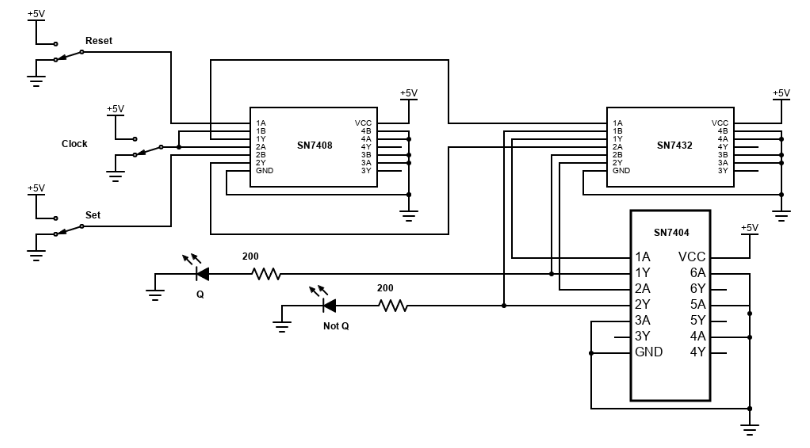 Solved In this lab you will build a SR flip-flop using a | Chegg.com