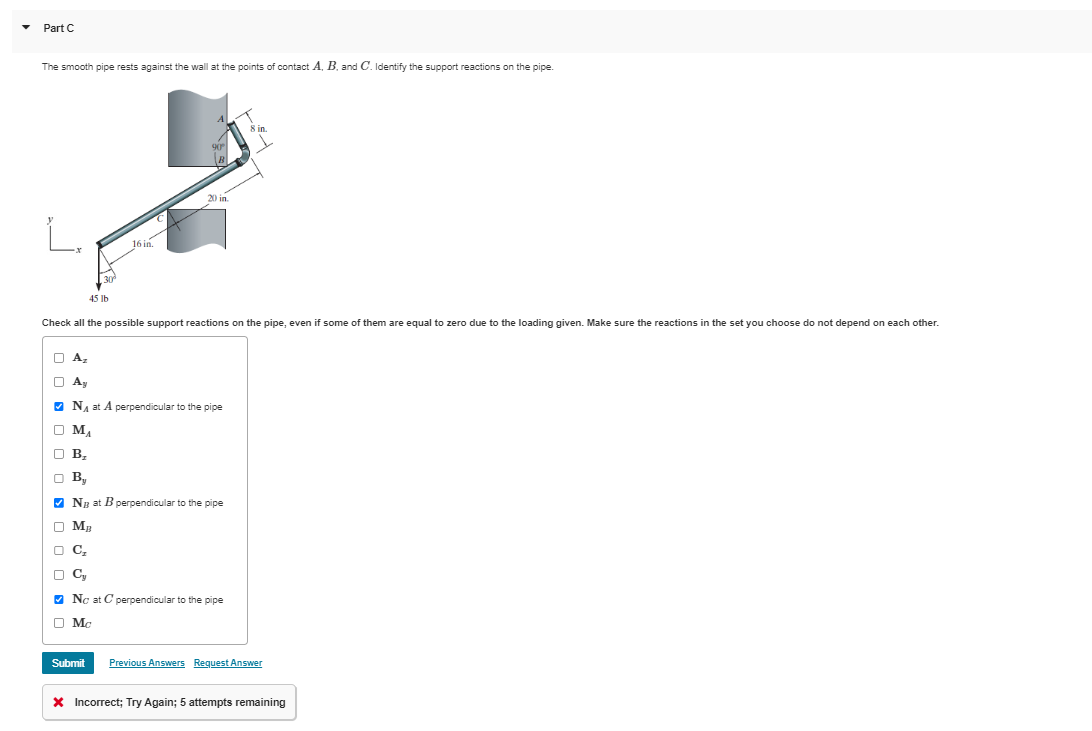 Solved Identify the support reactions on the crane.The | Chegg.com