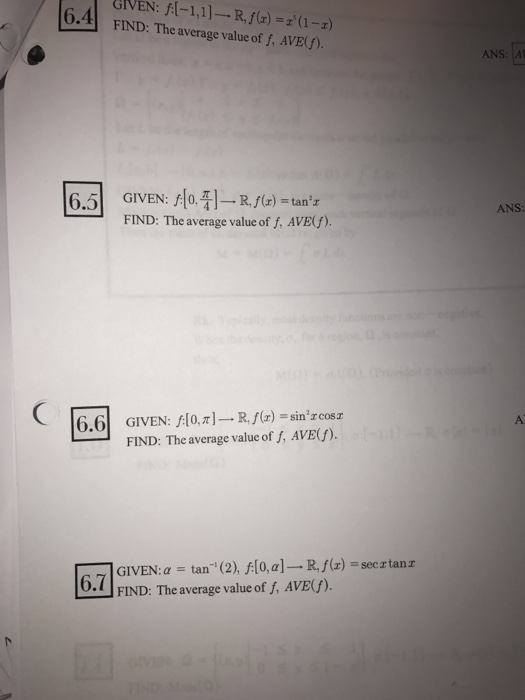Solved GIVEN: f: [-1, 1] rightarrow R, f(x) = x^(1 - x) | Chegg.com