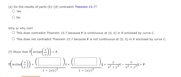 Solved Let F(x, y) = y x2 + y2 i − x x2 + y2 j. (a) Show | Chegg.com