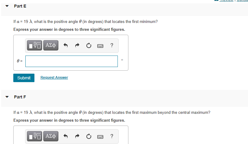 Solved u Review Constants Part D The intensity of light in | Chegg.com