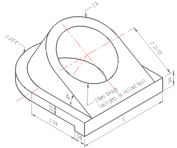 Solved Place the 3 view (top, front and right side) view | Chegg.com