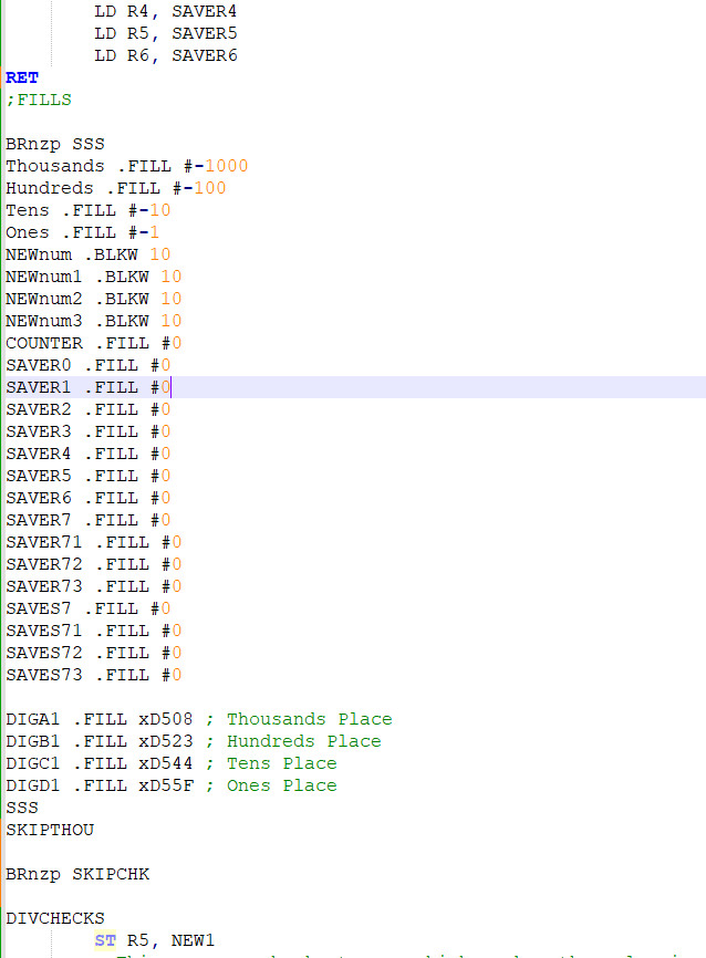 Solved Lc 3 Assembly Why Is My Code Only Printing Zeros 