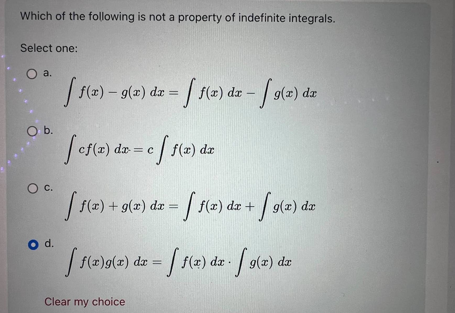 Solved Which of the following is not a property of | Chegg.com