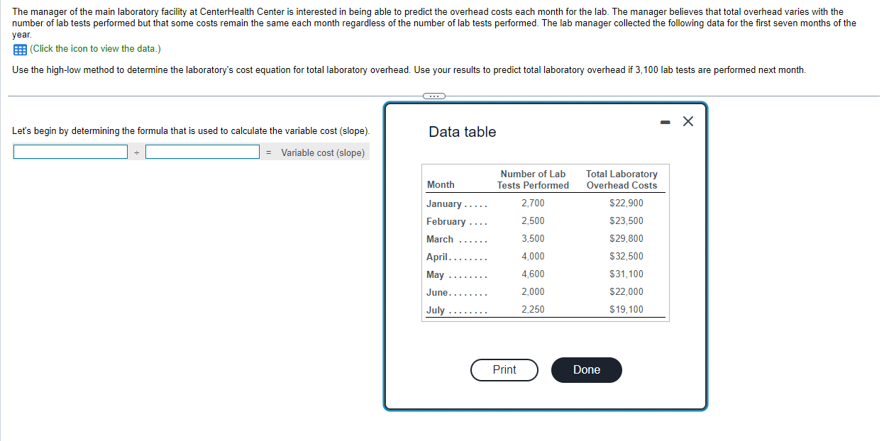 Solved year. (Click the icon to view the data.) Let's begin | Chegg.com