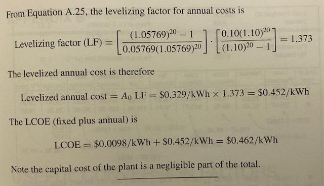 Solved 1.7 The levelizing factors shown in Figure 1.28 that | Chegg.com