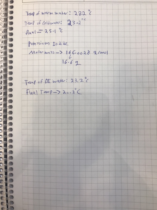 NB 10 RS 80 TOTAL /100 TECH THERMOCHEMISTRY (Work for | Chegg.com