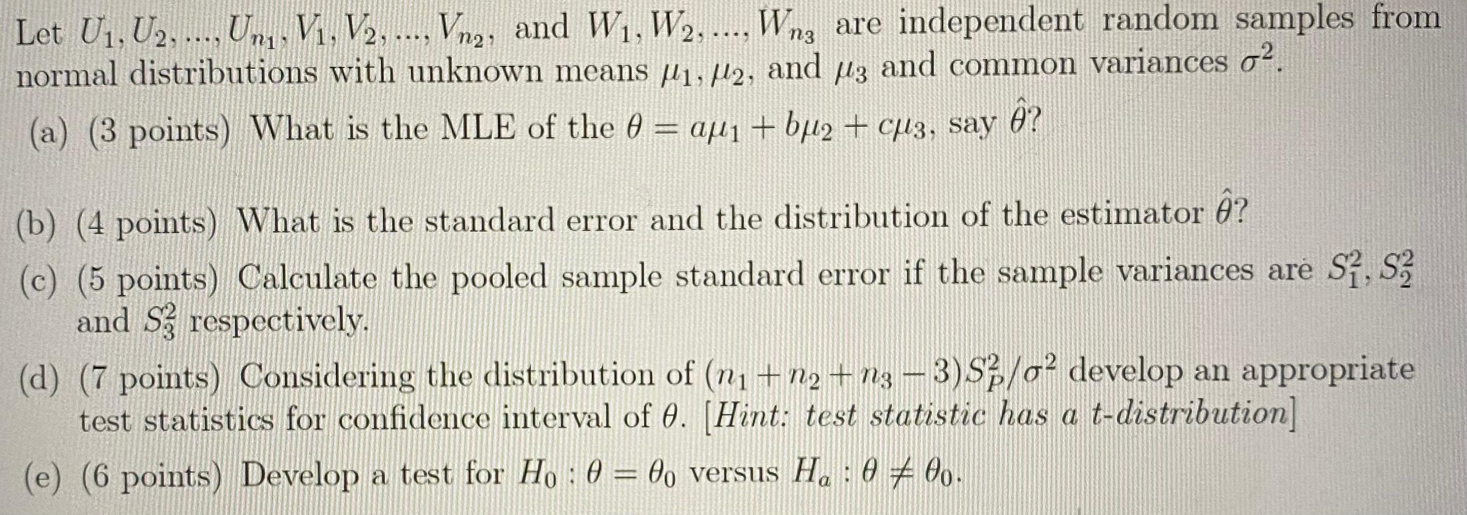Let U1, U2, ..., Unı, V1, V2, ..., Vng, and W1,W2, | Chegg.com