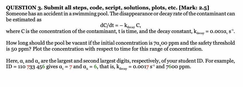 Solved Question 1 submit All Steps Code Script 0090