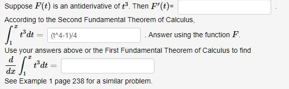 Solved Suppose F(t) is an antiderivative of t3. Then F"(t) | Chegg.com