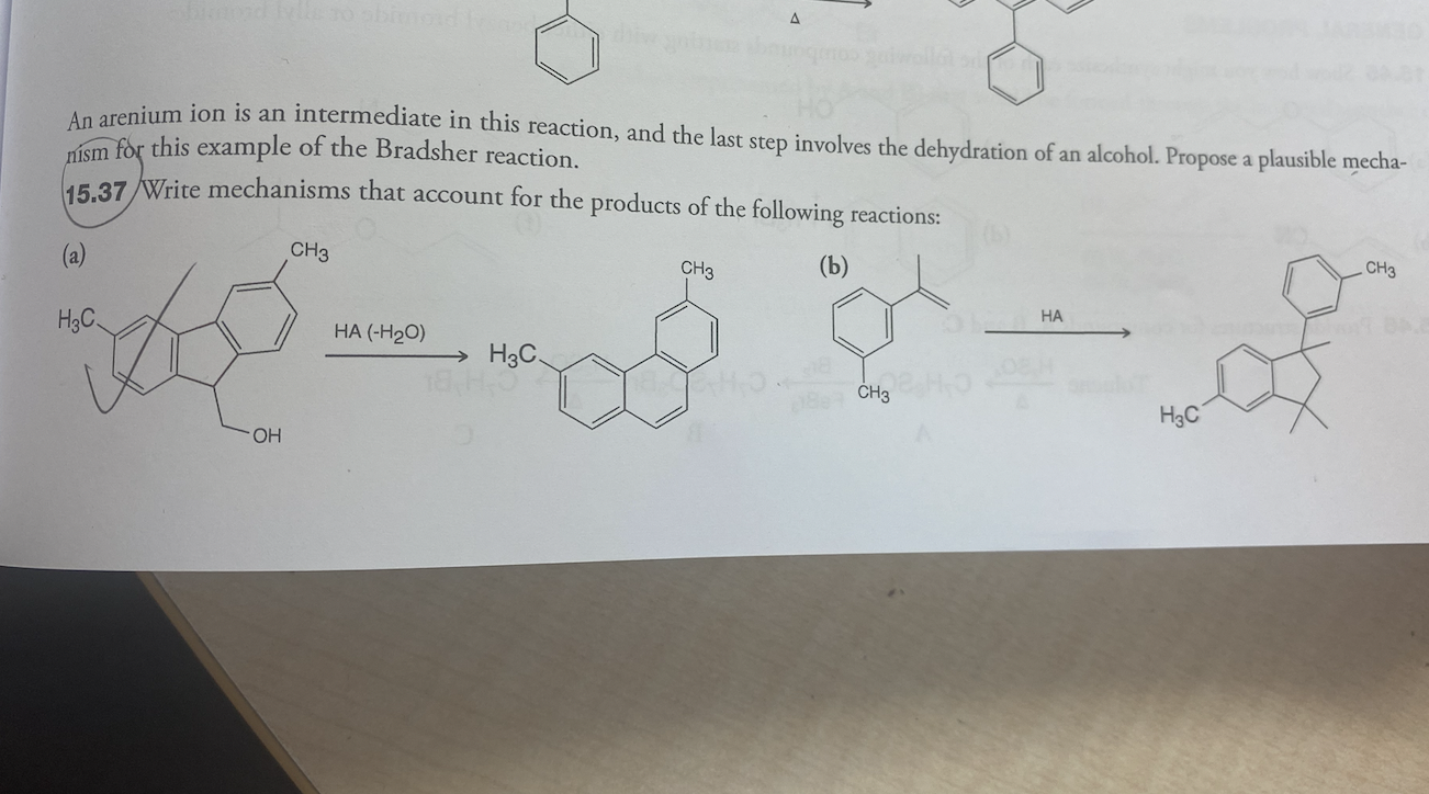 Solved An arenium ion is an intermediate in this reaction, | Chegg.com