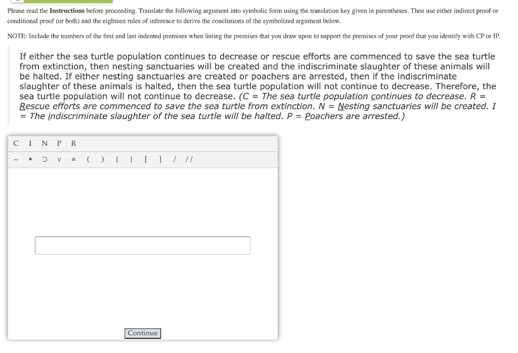 Please read the Instructions before proceeding. | Chegg.com