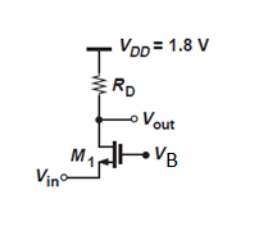 Solved In the circuit given in the figure, ID = 0.5mA and VB | Chegg.com