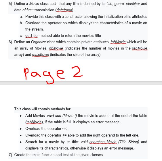 Solved using c++ ﻿ usingThis class will contain methods | Chegg.com
