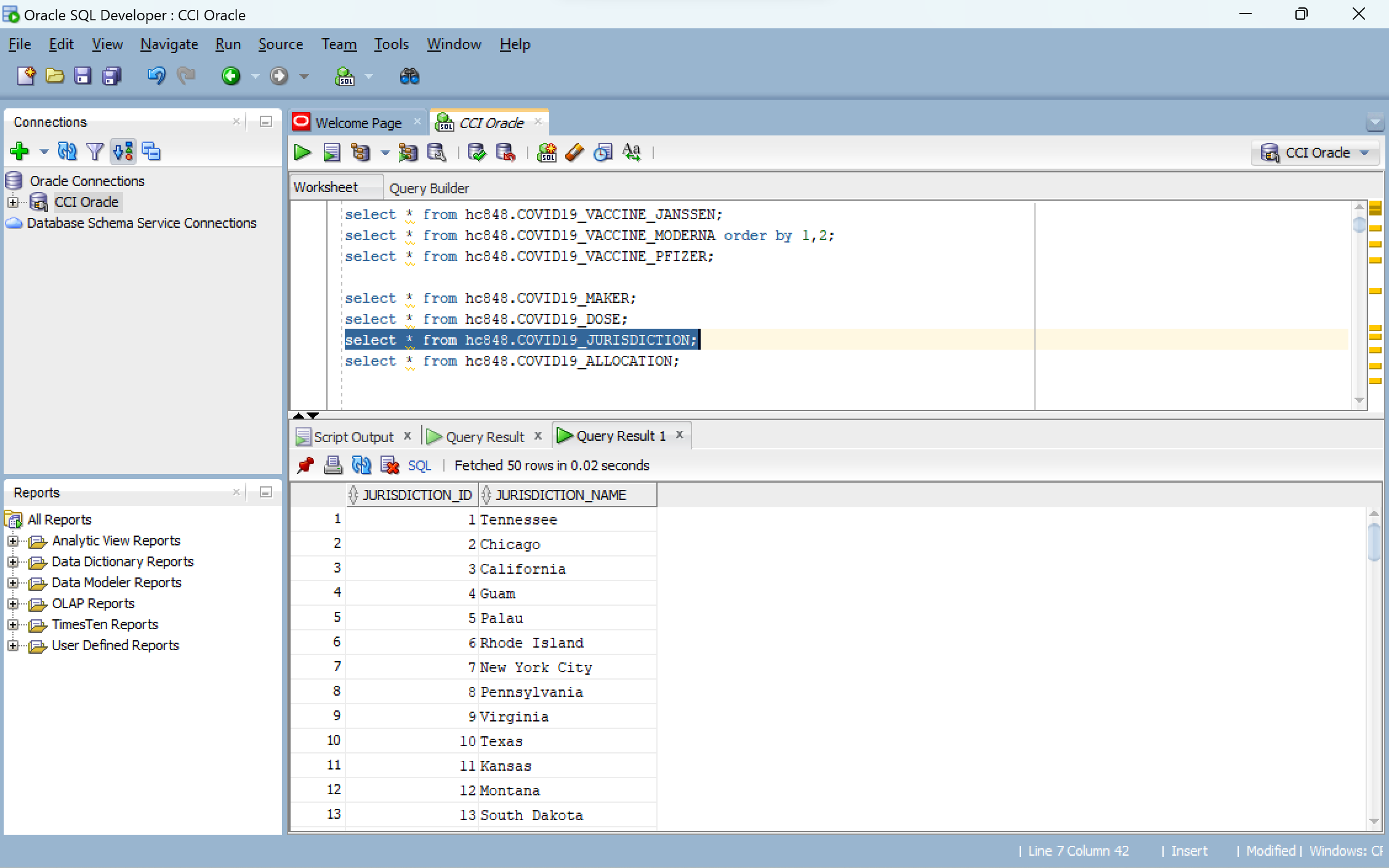 Solved the question I need SQL query for is : What is the | Chegg.com