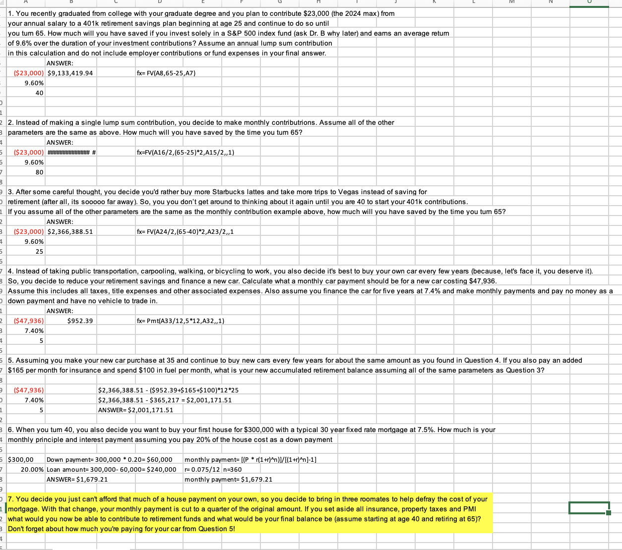 Solved Need help on Q7 (final highlighted question). ﻿I | Chegg.com