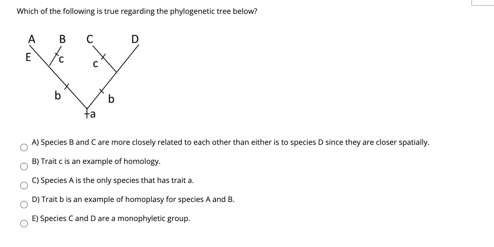 Solved Which of the following is true regarding the | Chegg.com