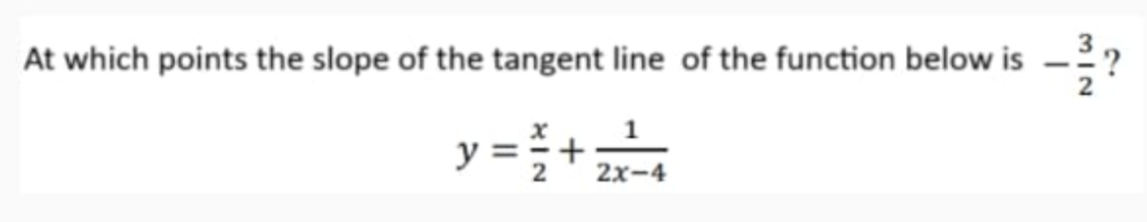 Solved At which points the slope of the tangent line of the | Chegg.com