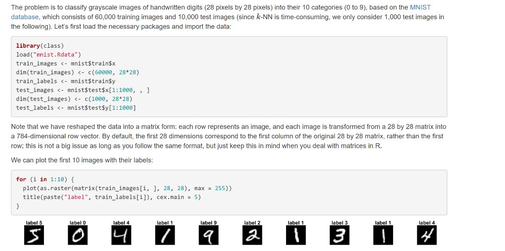 Solve using R programming language. The instructions | Chegg.com