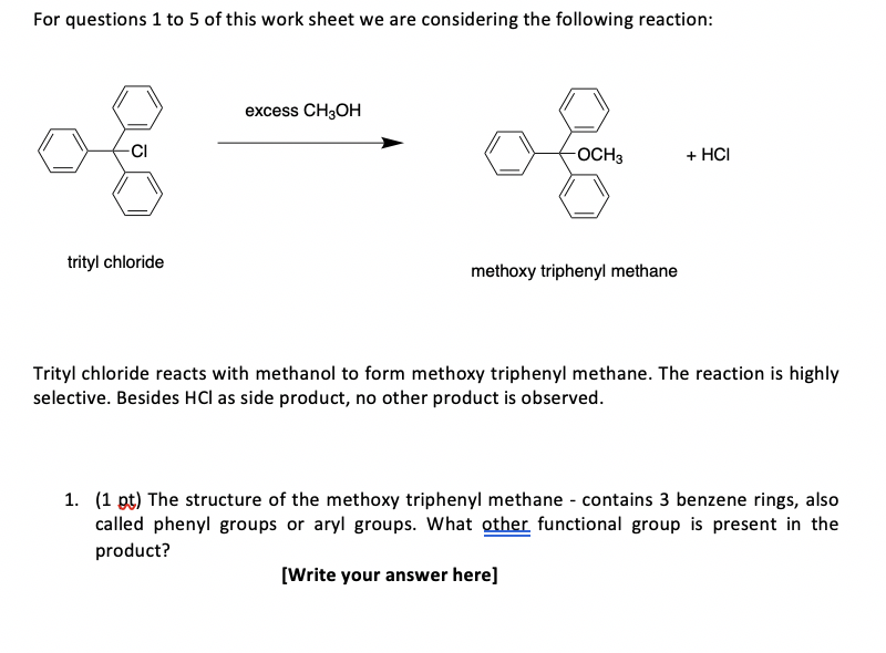 Solved For questions 1 to 5 of this work sheet we are | Chegg.com