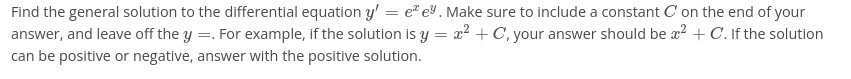 Solved Find the general solution to the differential | Chegg.com