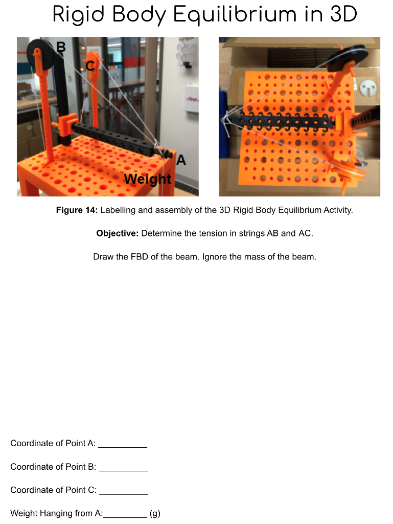 Solved Rigid Body Equilibrium in 3D. Figure 14: Labelling | Chegg.com