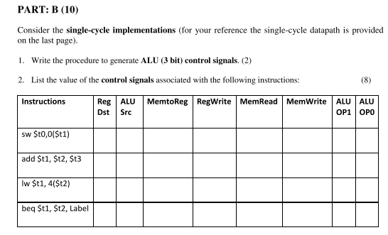 implementation? (3) 2. Answer the following questions | Chegg.com