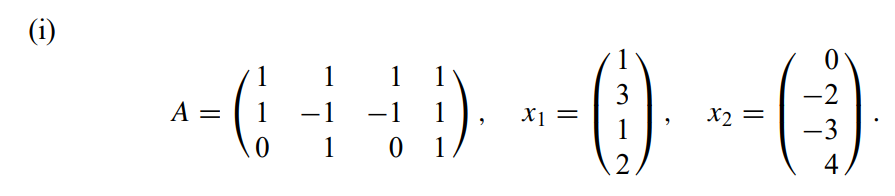 Solved 2.1. In each of the following cases, compute a basis | Chegg.com
