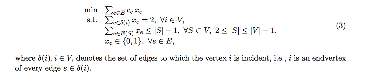 The Symmetric Traveling Salesman Problem Stsp Is A