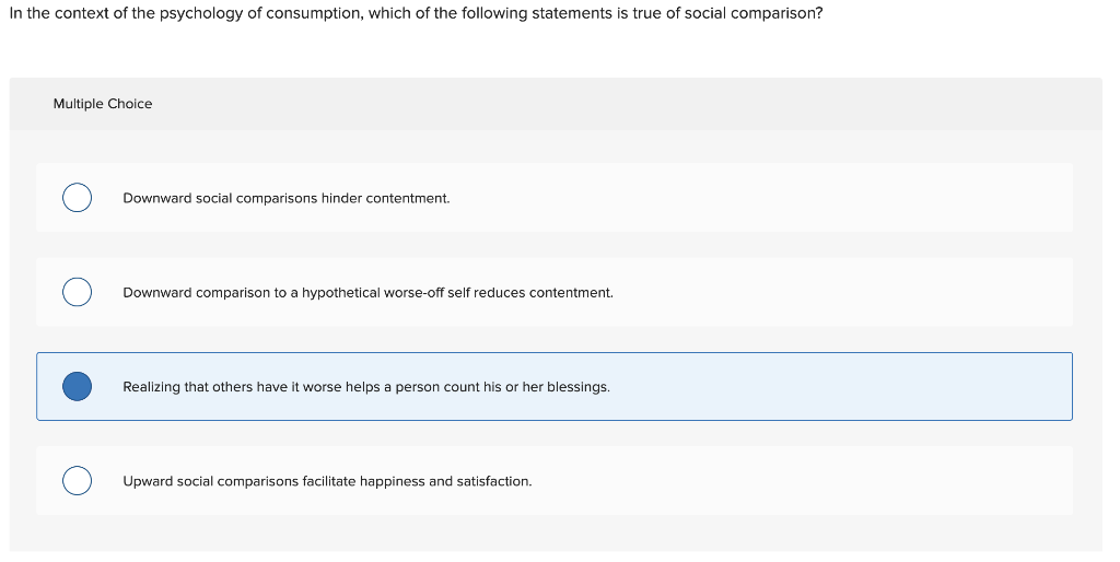 Solved the context of the psychology of consumption, which | Chegg.com
