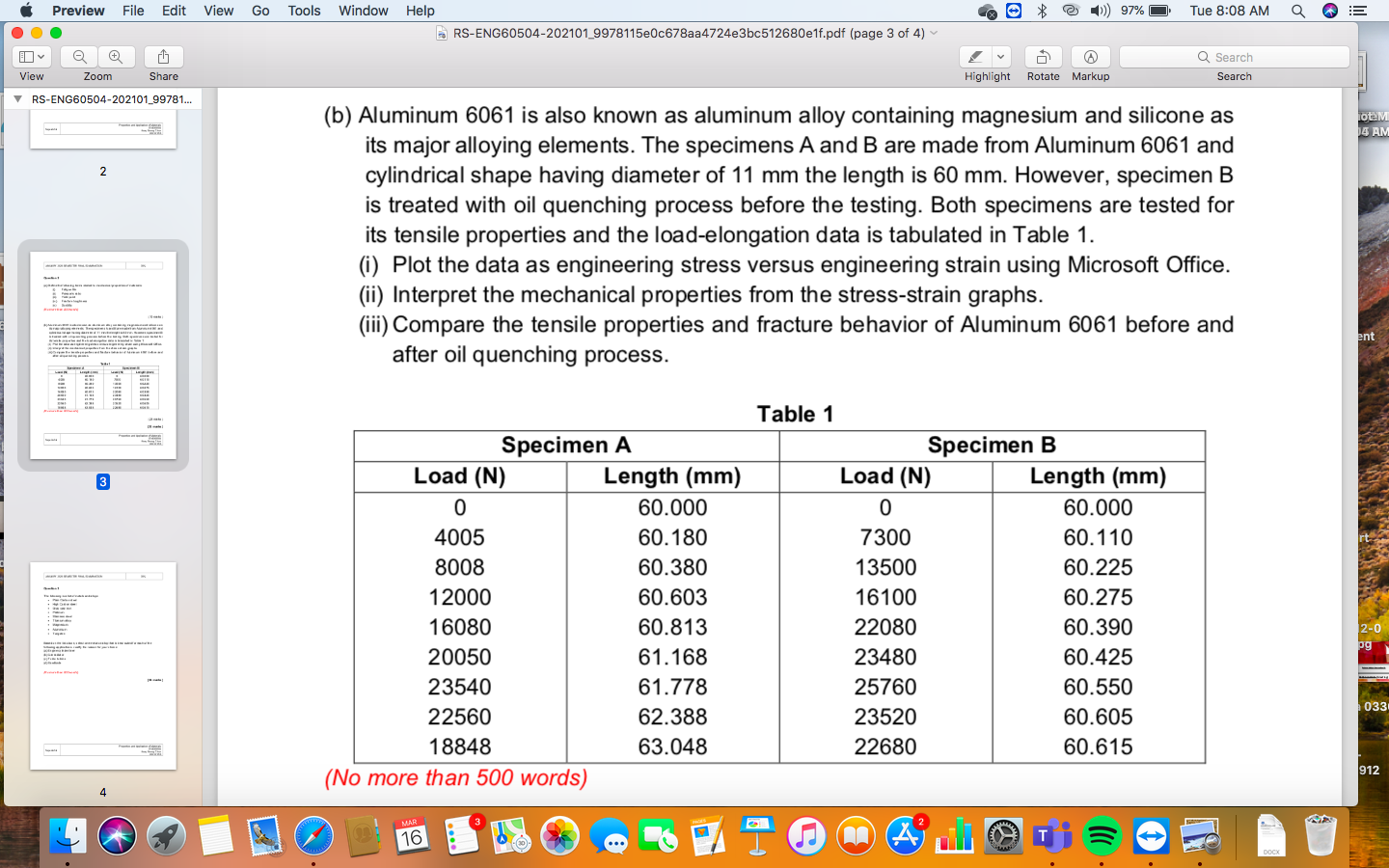 Solved Preview File Edit View Go Tools Window Help ® ))) 97% | Chegg.com