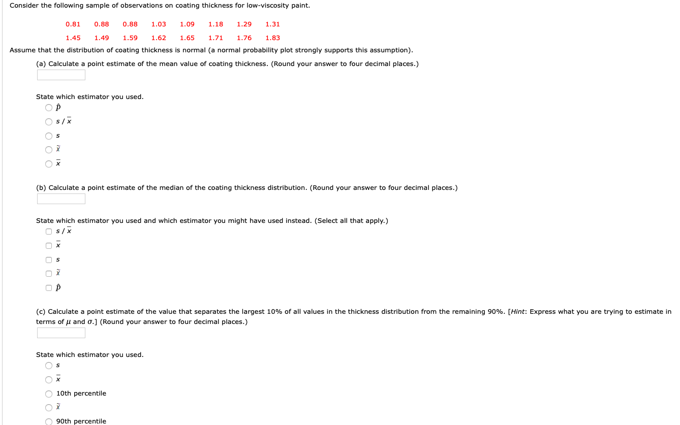 Solved d) Estimate P(X