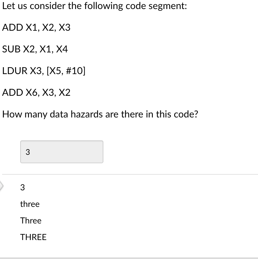 Solved Let us consider the following code segment: ADD X1, | Chegg.com