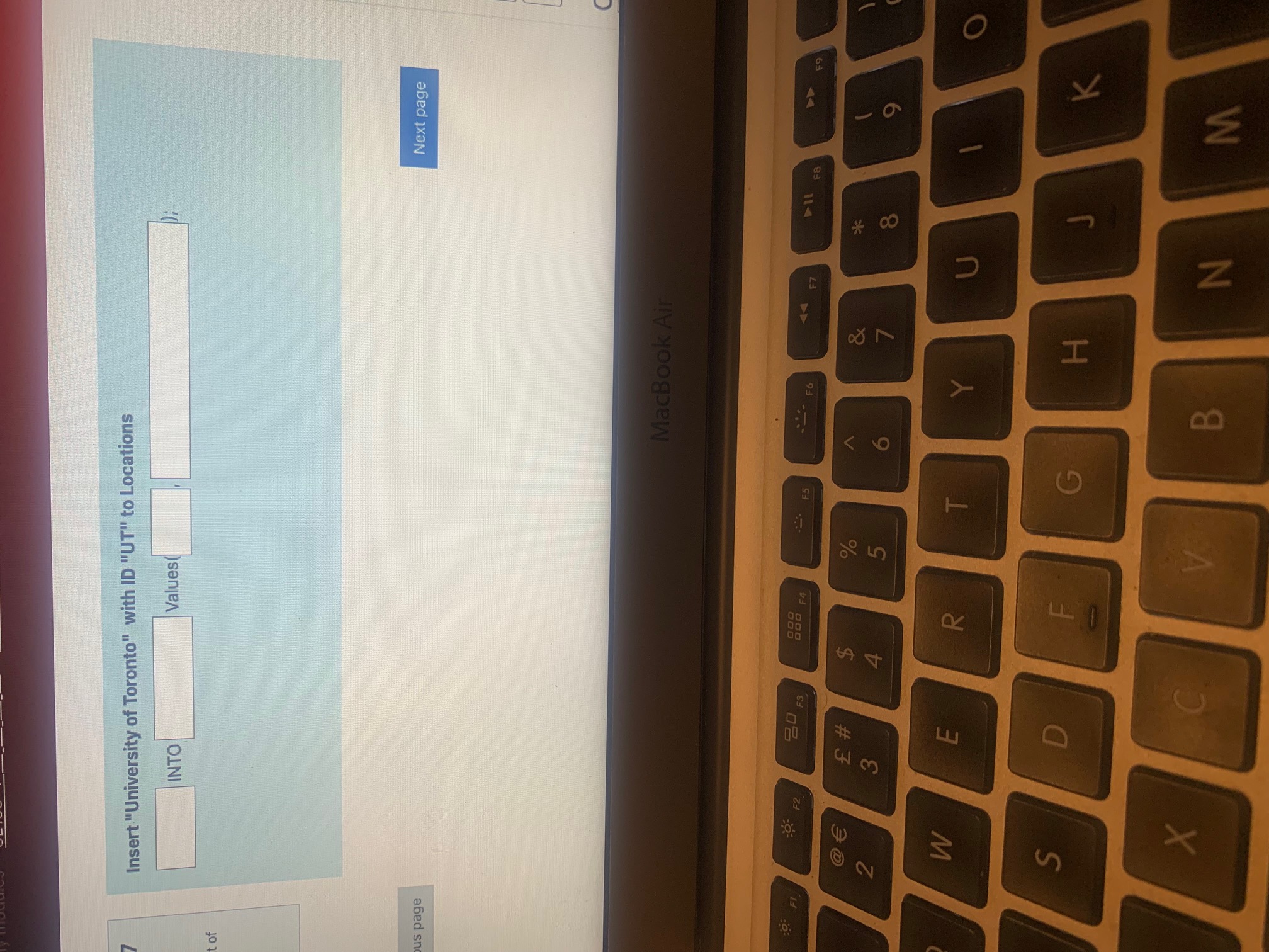 Solved CREATE TABLE Locations ( Location_ID | Chegg.com