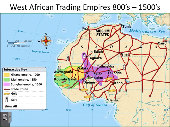 Songhai Empire Trade Routes