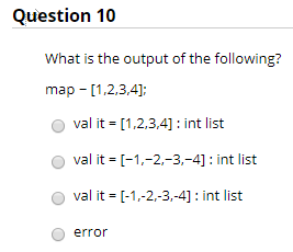 Solved Question 6 Overloading uses the types to choose the | Chegg.com