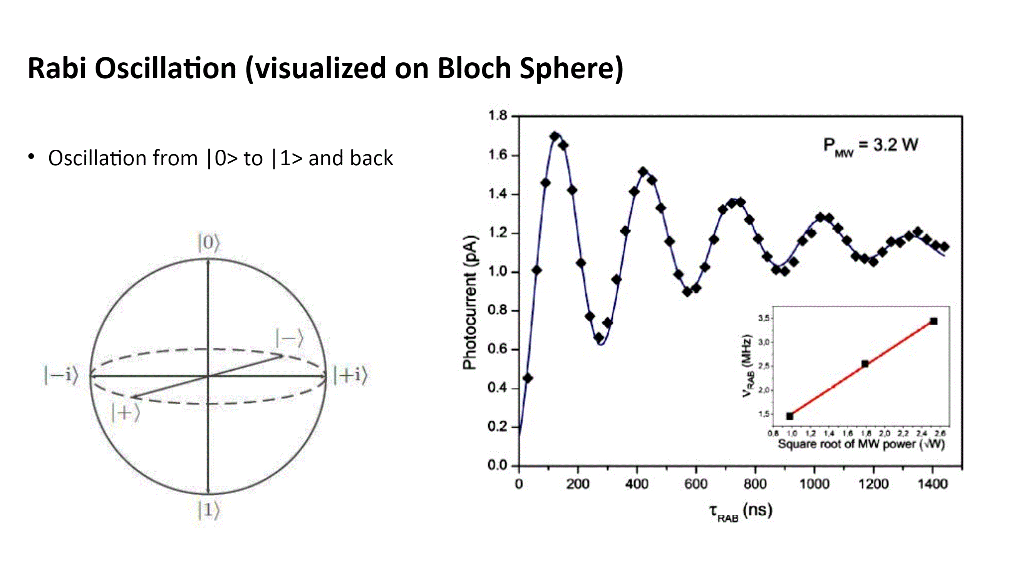 1. Page 8 of the lecture on "Quantum Sensors- Rabi | Chegg.com