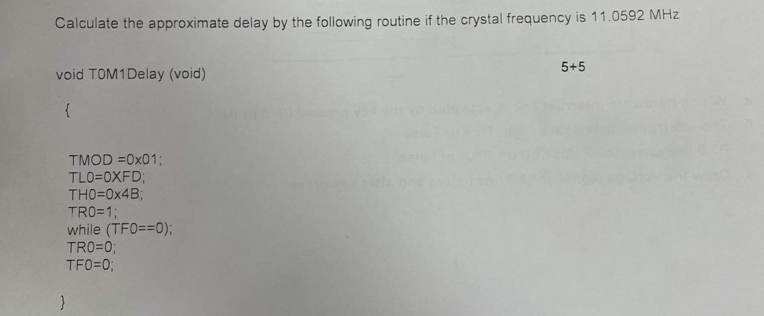 Solved Calculate the approximate delay by the following | Chegg.com