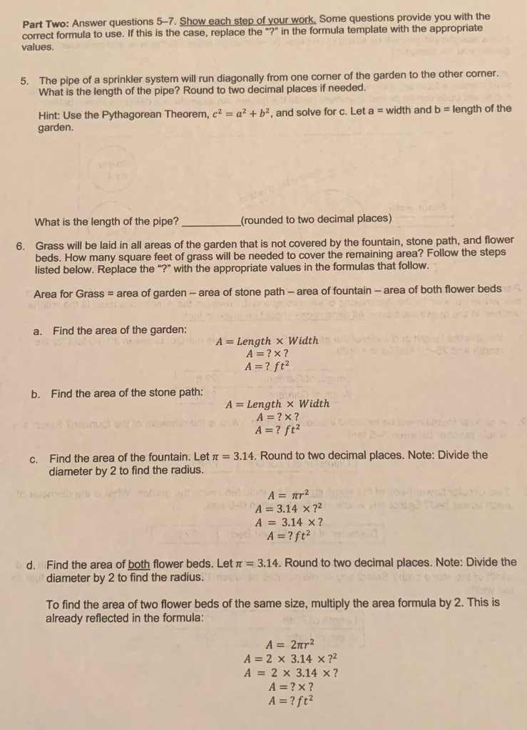 Solved Unit IV Assignment: Geometry Garden In this | Chegg.com