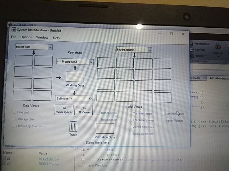 Solved how to import this data to "system identification" | Chegg.com