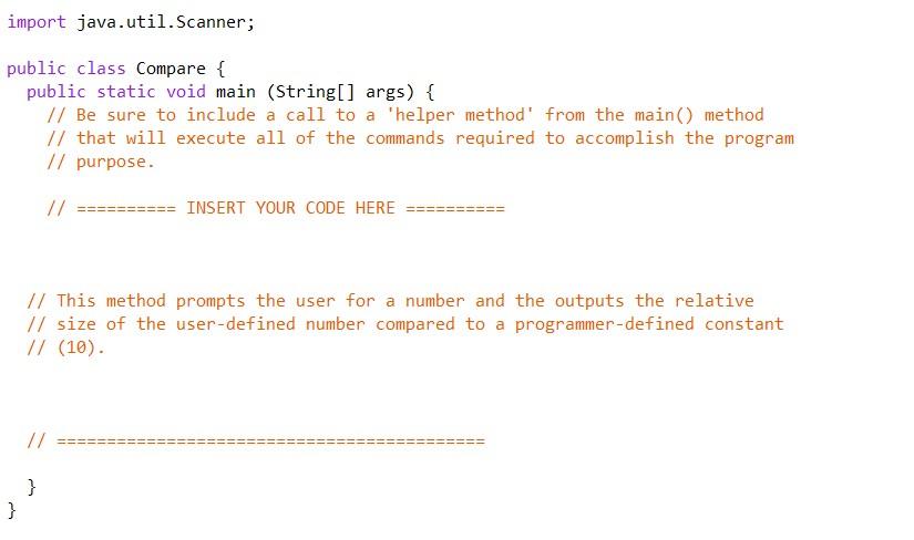 Solved please follow java started code The starter code | Chegg.com Solved please follow java started code The starter code | Chegg.com