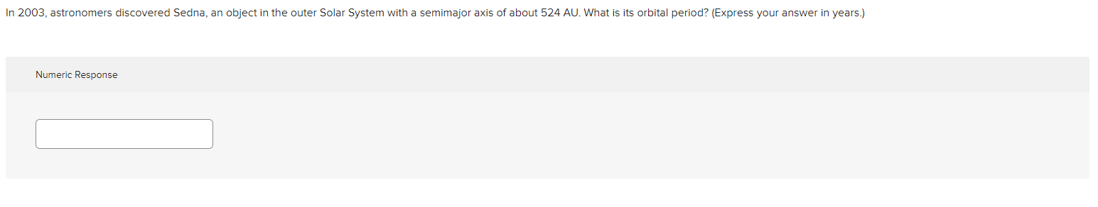 Solved Numeric Response | Chegg.com