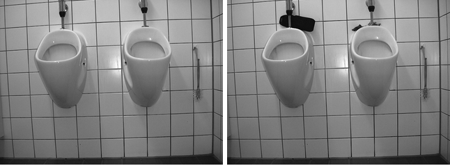 Solved Below are two images of the same scene. However in | Chegg.com